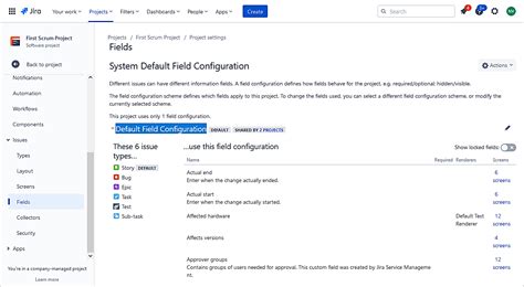 jira cloud projects create edit and customizations
