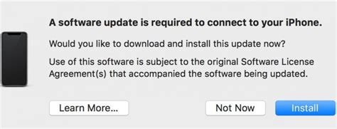 Fix Software Update Is Required To Connect To Your IOS Device IMentality