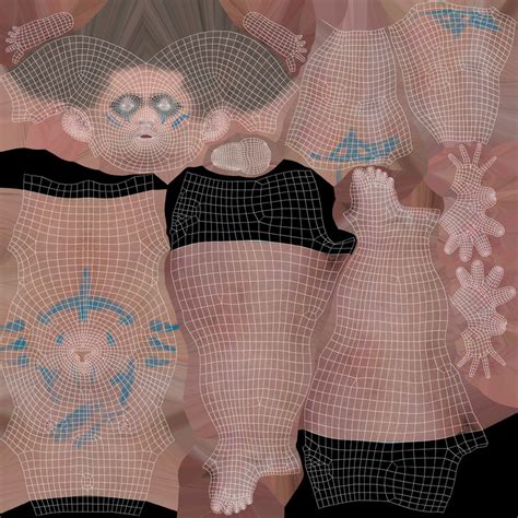 uv layout images 3d modeling resources