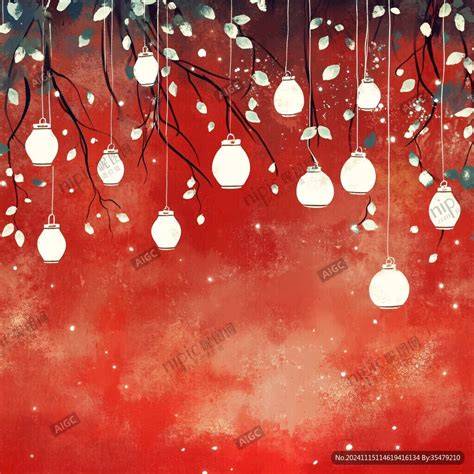 Ai创作图红色球灯 红灯笼星光红色背景 唯美灯饰背景 红色梦幻灯光红色 红色灯背景 红色背景亮晶晶 红色吊灯 浪漫灯光背景 挂红色光 红色灯饰