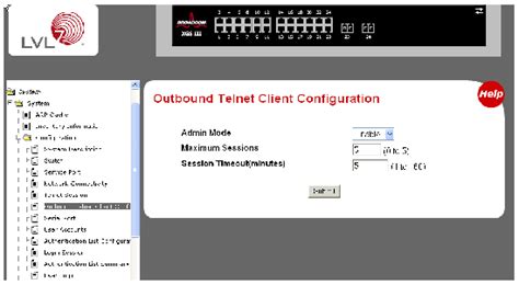 Establishing An Outbound Telnet Connection