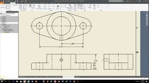 INVENTOR Dimension A Part YouTube