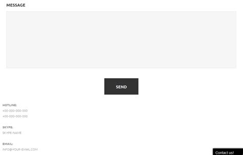 Prestashop 16x How To Add Custom Content To Contact Us Page