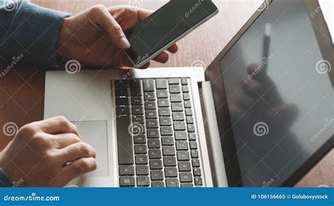 Two Factor Authentication Identity Verification Stock Image Image Of Safe Hands 106156665