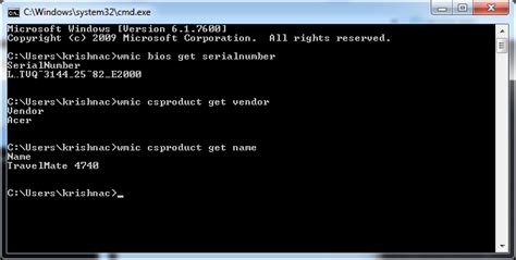 Wmic Bios Get Serialnumber Gangfecol