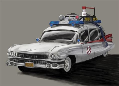 Ghostbusters Car By Saturnhaynes On Deviantart