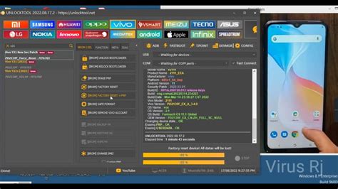 Vivo Y Unlock By Unlocktool Vivo V Virus Rj Youtube
