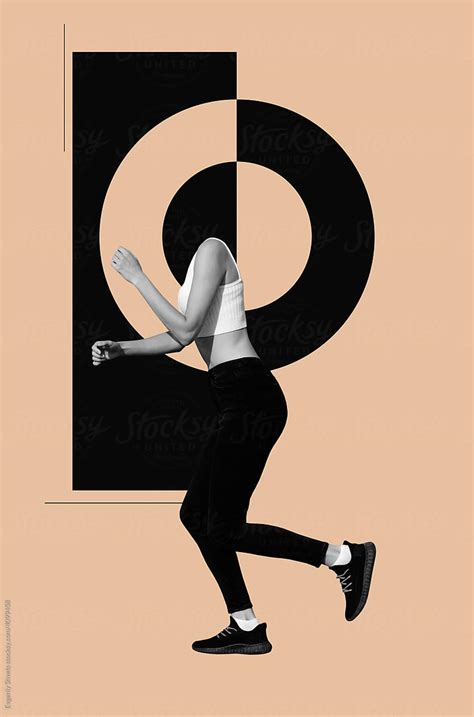 Running Headless Woman By Stocksy Contributor Evgeniy Shvets Stocksy
