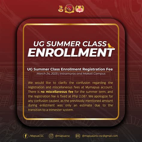 📢announcement📢 Mapúa University Central Student Council Facebook