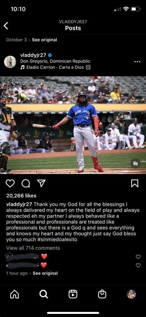 Can Someone Explain What Happened With Vladdy R Torontobluejays