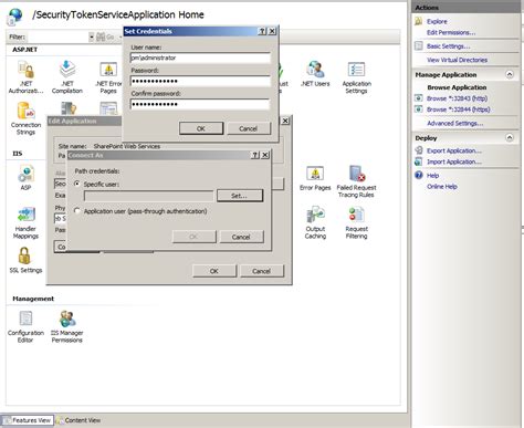 Iis The Security Token Service Is Unavailable SharePoint Stack Exchange