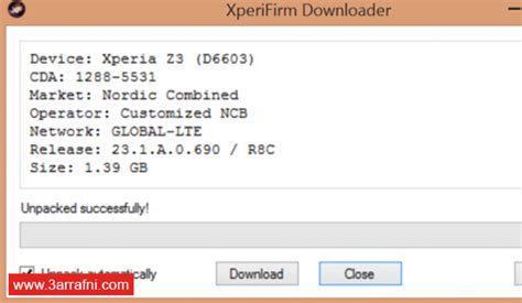 تحميل سوفت وير و تحديث رومات جميع أجهزة سونى اكسبريا