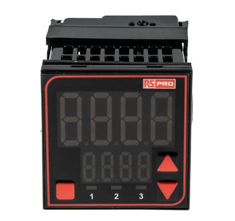 RS PRO RS PRO Panel Mount PID Temperature Controller 48 X 48mm 3 Output Relay 110 240 V