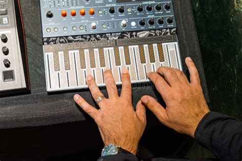 Keyboard And Synth Keys Stock Image Image Of Accordion 249555889