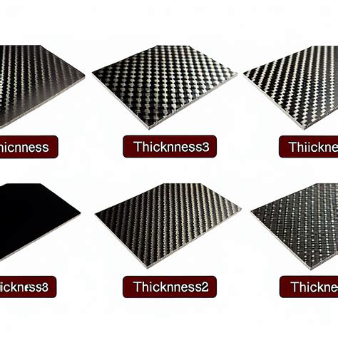 What Are The Thickness Options For Carbon Fiber Plates For Sale