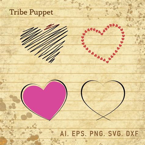 Heart Design Vector Masterbundles