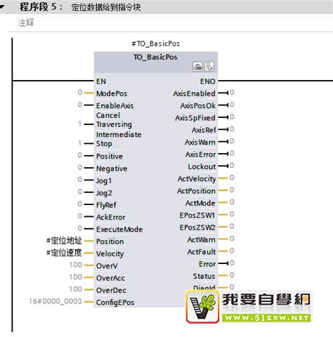伺服定位地址切换之定位号 我要自学网