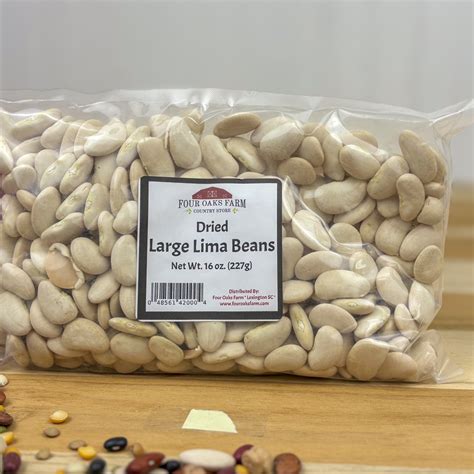 Dried Large Lima Beans Premium Butter Beans Four Oaks Farm