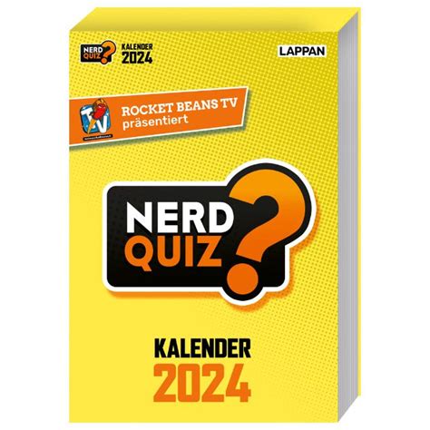 Nerd Quiz Kalender 2024 Mit Popkultur Fragen Sir Apfelot