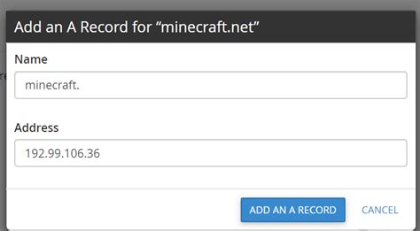How To Add An Srv Record For Minecraft Using Cpanel Knowledgebase