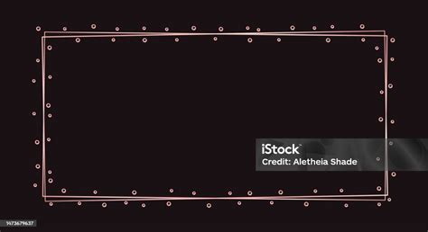 간단한 직사각형 기하학적 로즈 골드 프레임 테두리 결혼식 또는 생일 초대장 브로셔 포스터 및 명함을 위한 벡터 현대 디자인