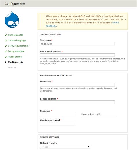 How To Install Drupal On CentOS With Apache Atlantic Net