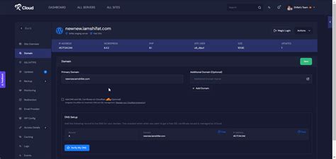 How To Change The Primary Domain Of A Site XCloud