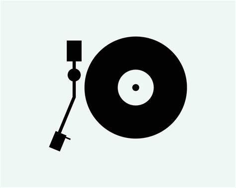 Record Player Icon Music Recorder Vinvyl Old Vintage Classic Stereo Equipment Music Sign Symbol