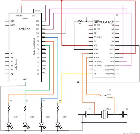Ben Bi Blog How To Program Brandnew Atmega P With Arduino UNO
