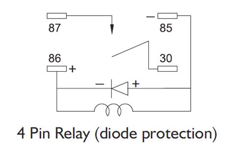 Relay Diode Suppression