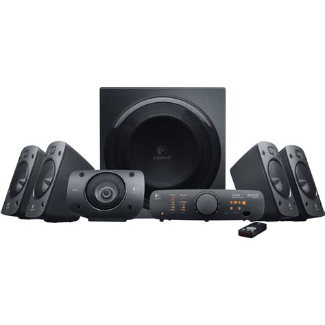 Logitech Z906 5 1 Surround Sound Speaker System 980 000467 B H