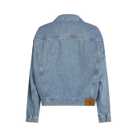 Calvin Klein Jeans Boxy Denim Jacket Denim Jackets Sports Direct