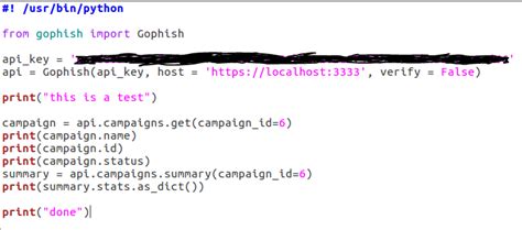 python api for summary view · issue 1133 · gophish gophish · github