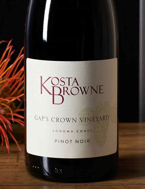 Gaps Crown Vineyard Sonoma Coast Pinot Noir Kosta Browne