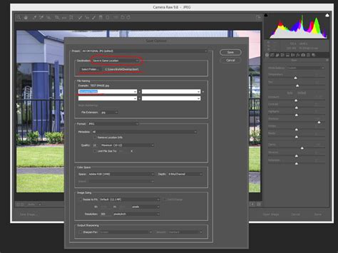 Solved Does Photoshop Camera Raw Have Option To Save As A Adobe Community 8803279