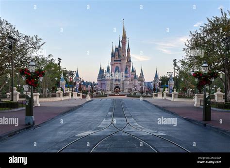 Cinderella Castle Stock Photo Alamy