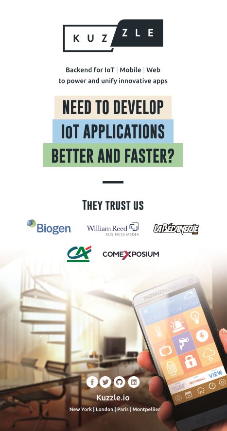 Kuzzle To Launch Its Advanced Iot Backend Solution At Ces 2018 Las Vegas