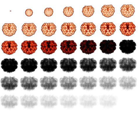 Explosion Spritesheet Low Res