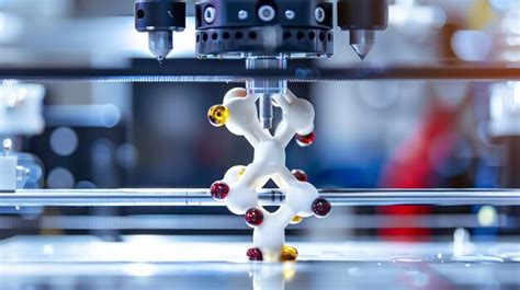 A Closeup Shot Of A 3d Printer In Action Premium Ai Generated Image