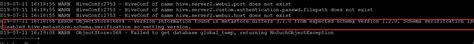 org apache hadoop hive ql metadata sessionhivemetastoreclient报错，问题排查