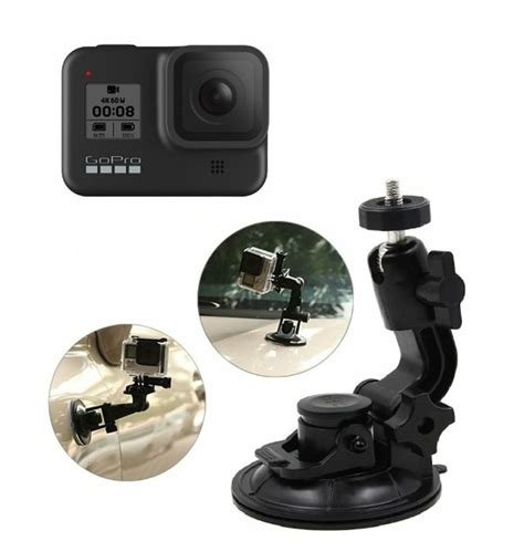 고프로 히어로8 유리 마운트 석션컵 자동차 거치대 W4ce7d9 티몬