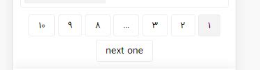 Html Place The Pagination In The Middle Stack Overflow