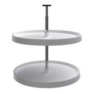 Rev A Shelf 3072 20 11 52 Full Round Susan Set 20 White
