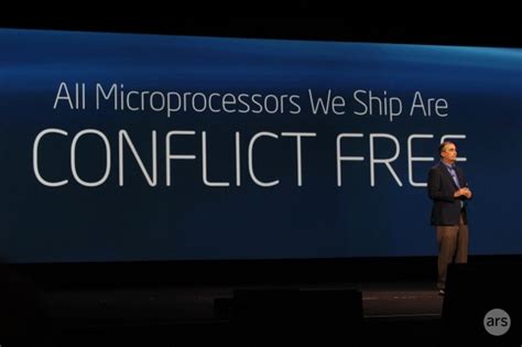 Intel All Of Our Microprocessors Made This Year Are “conflict Free