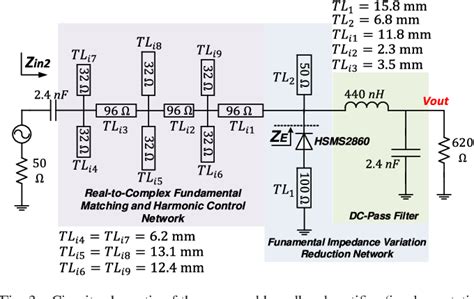 Figure 3 From Design Of High Efficiency Broadband Rectifier With