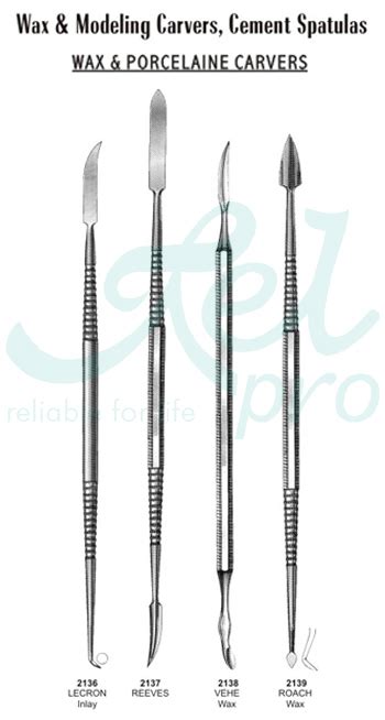 Wax And Procelain Carvers Relpro