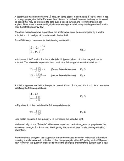 Principle Of Scalar Electrodynamics Phenomena Dr Bahman Zohuri Pdf Physics Science
