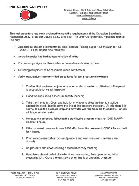 Safety Std Static Test Pdf Pressure Nature