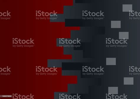 현대 빨간색과 검은 색 기업 배경 추상적인 배경 디자인 현대 미래 기술 배경 벡터 일러스트 유체 그라데이션 모양 컴포지션 게임 디자인 포스터 0명에 대한 스톡 벡터 아트 및