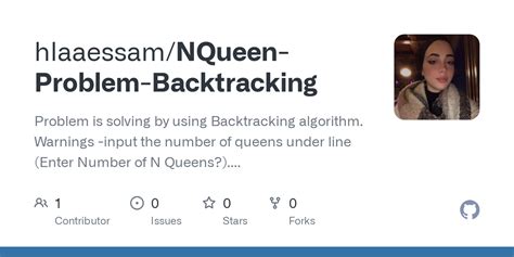 Nqueen Problem Backtrackingmainpy At Main · Hlaaessamnqueen Problem Backtracking · Github